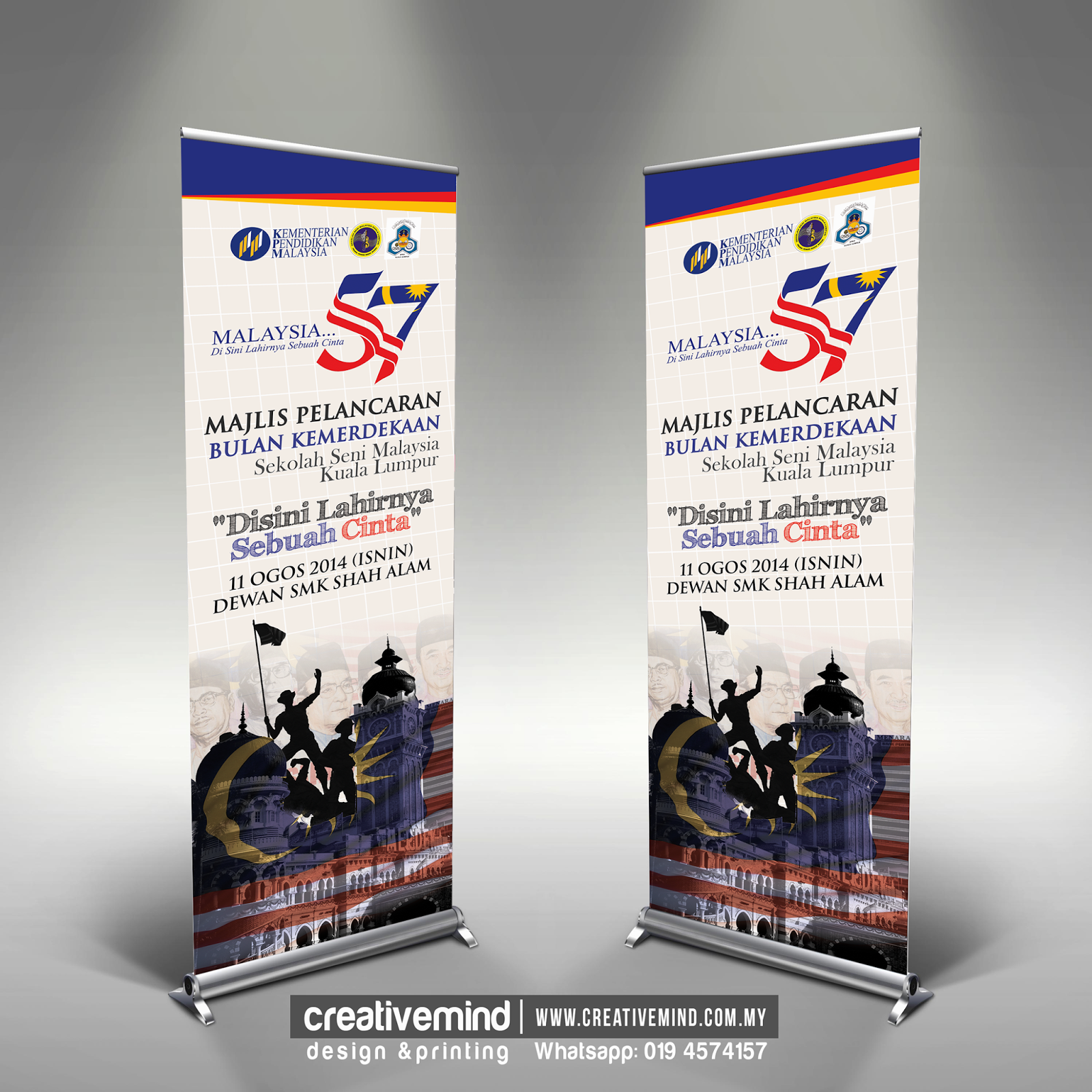 HafizRahmanDesign: PORTFOLIO SERVIS DESIGN BUNTING DAN STREAMER