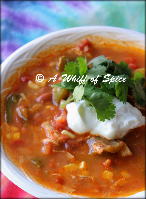 Good Old Chicken and Red Bean Soup - I call it my Mexican Soup