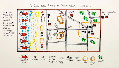 Grid based wargaming - but not always: WW2 wargaming on the floor