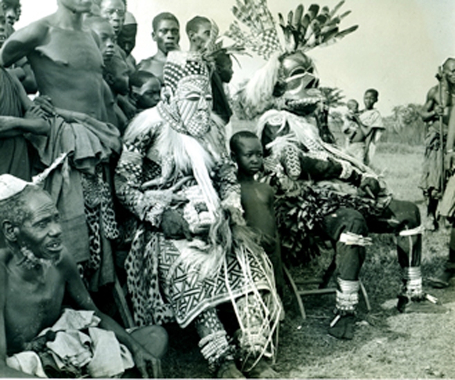 Masks and headdresses art from Sub-Saharan black Africa