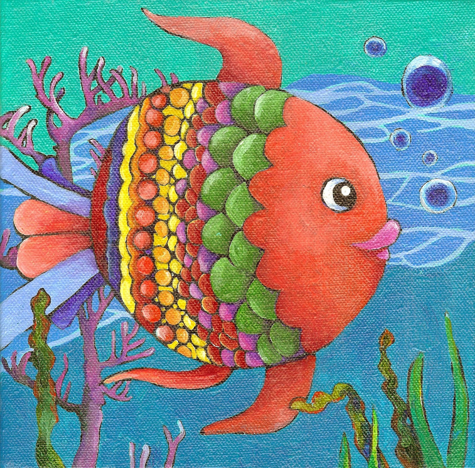 JudygruppSTUDIO Art Journal One Fish Two Fish JudygruppSTUDIO Art Journal One Fish Two Fish