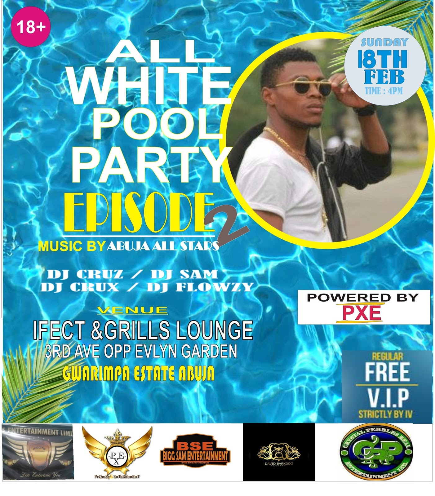 ALL WHITE POOL PARTY
