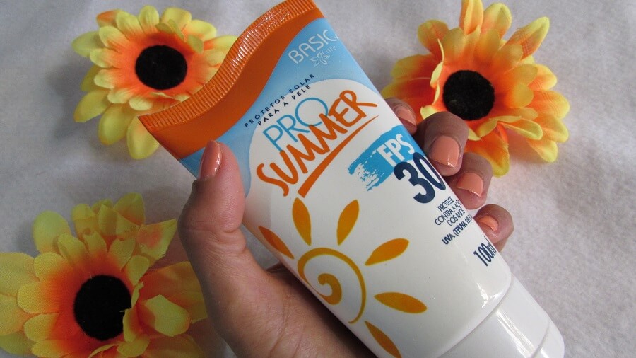 Resenha: protetor solar Pro Summer Basic+ Care-Galera Fashion