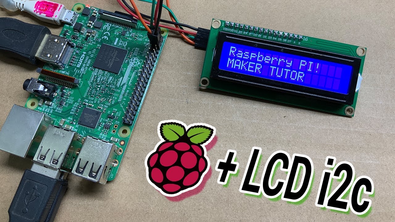 การใช้งาน I2C 16x2 LCD บน Raspberry pi ด้วย Node js - Bulan Tech