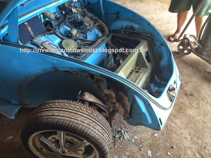 In VW air cooled we trust!: Fusca 53 do Seu Hélio Schnell, retoque e ...