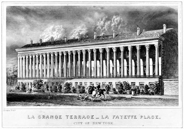 Daytonian in Manhattan: LaGrange Terrace -- "Colonnade Row"