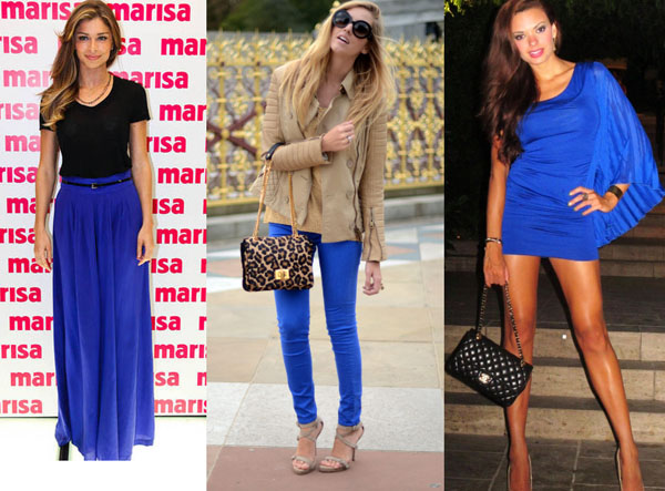 Blog Lala Abdalla: Minha Cor é: Azul Bic