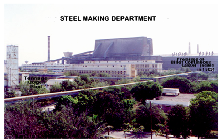 BUILD INDUSTRIAL PAKISTAN: STEEL MAKING DEPARTMENT (Pakistan Steel)