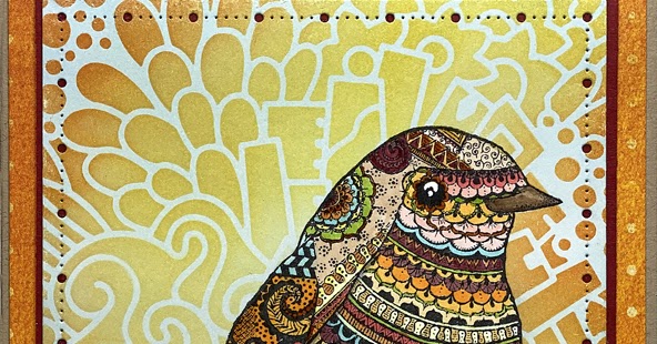 Kat's Tales of Stamping: Fall Robin Card and a SALE!