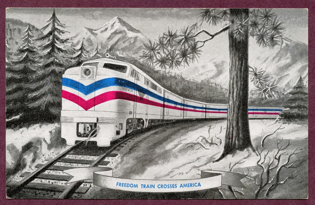 About My Trains: The Freedom Train Celebrating the Fourth of July