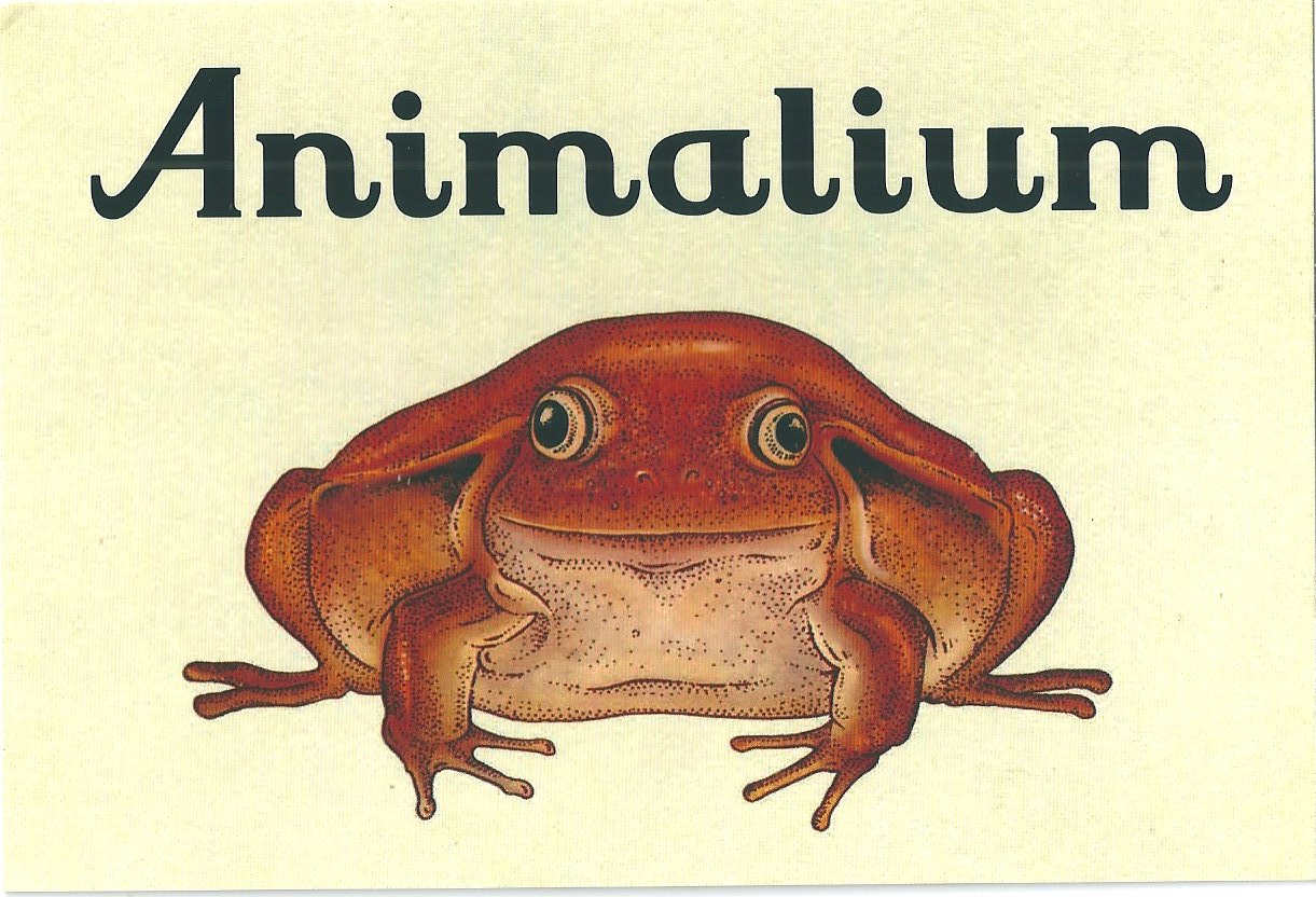 Marcapáginas de mi colección: ANIMALIUM (POSTALES DE IMPEDIMENTA)