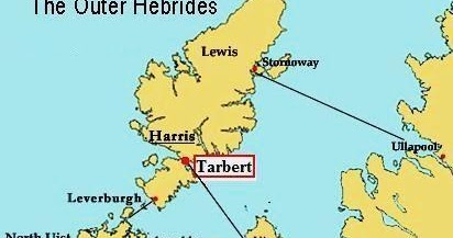 Ultima Thule: Isle of Harris, Outer Hebrides - Tarbert, a little ...