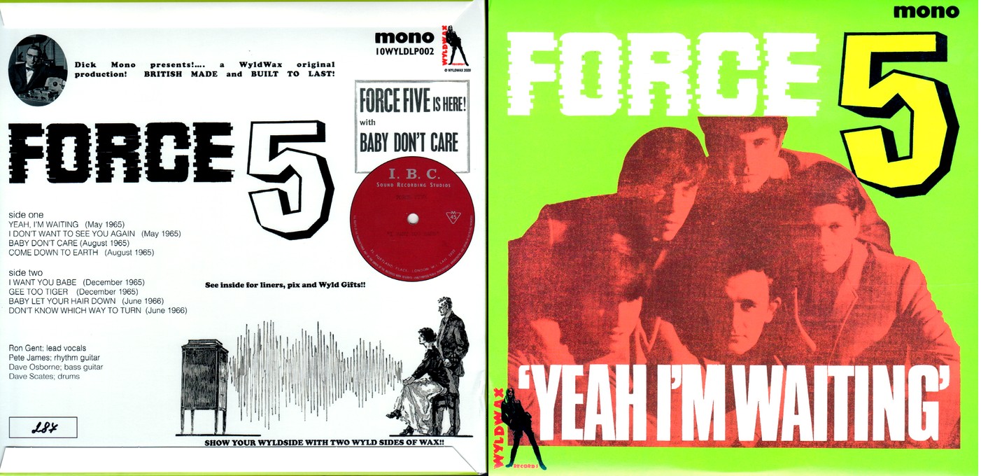 SIXTIES BEAT: Force 5 - 'Yeah I'm Waiting'