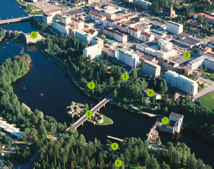 Ultima Thule: Kajaani, Finland- a town and a castle up north