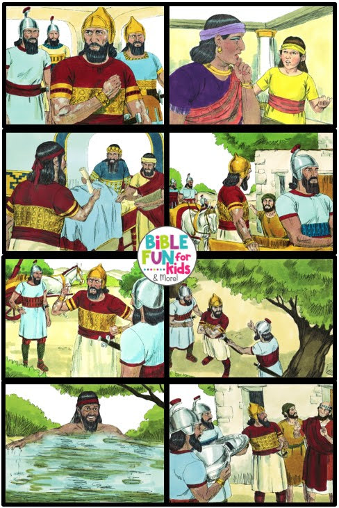 Elisha & Naaman | Bible Fun For Kids