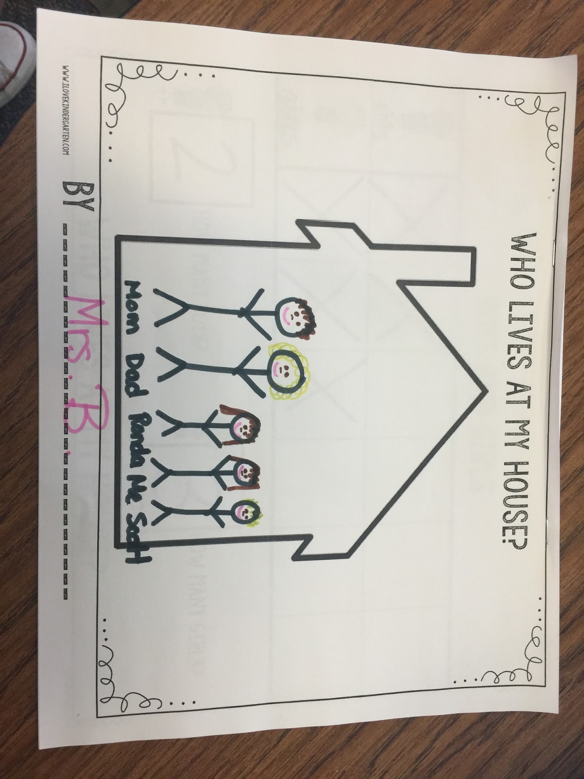 A Peek At Our Week-All About Me - I Love Kindergarten
