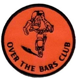 Just A Car Guy: Ha! Over the bars club patch! 1st time I've seen this