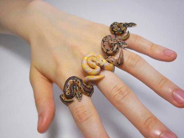 Design Stack: A Blog about Art, Design and Architecture: Miniature Animal Rings