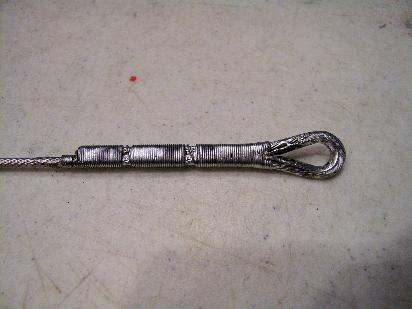 WACO NINE Rebirth: Forming The Loop Ends of The Drag Wires