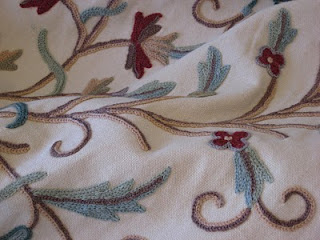 ...As the Curtain Hangs: The History of Crewel Embroidery