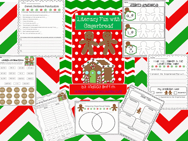 For the Love of First Grade: Integrating Gingerbread Week