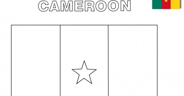 Geography Blog: Cameroon Flag Coloring Page