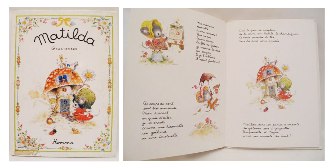 Dita Vintage: Livre Vintage "Matilda" - Collection Aurore-Giordano