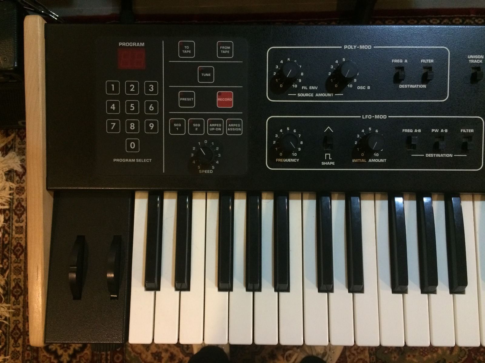 MATRIXSYNTH: Sequential Circuits Prophet 600 Analog Synthesizer SN 1707