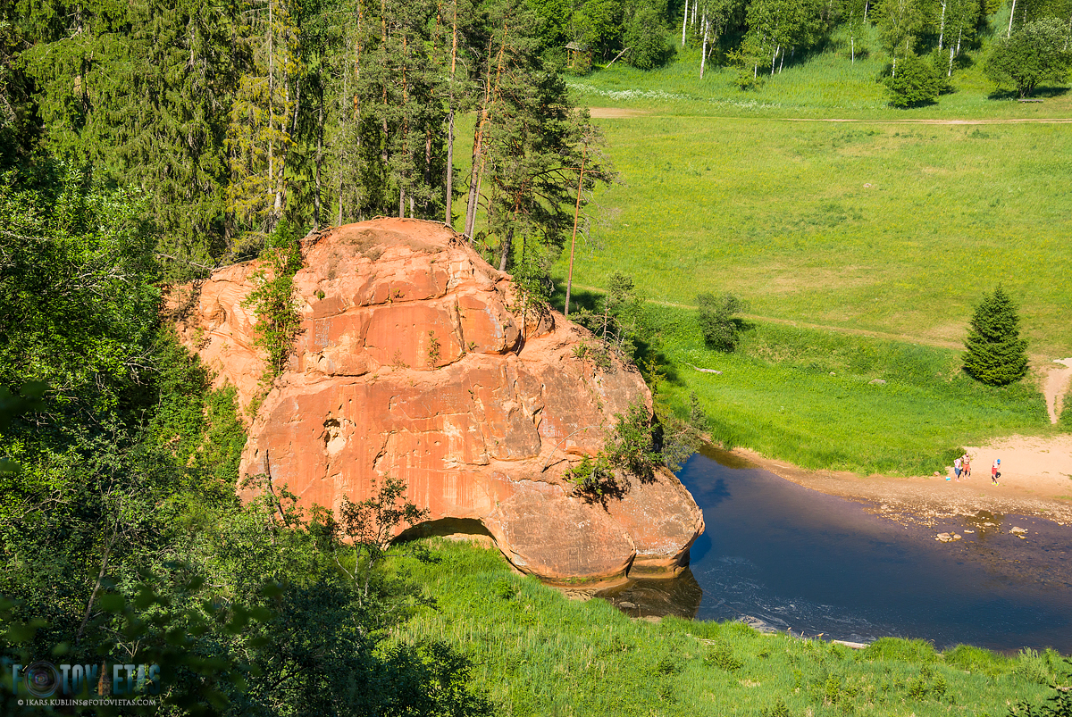 Zvārtes iezis - Fotovietas