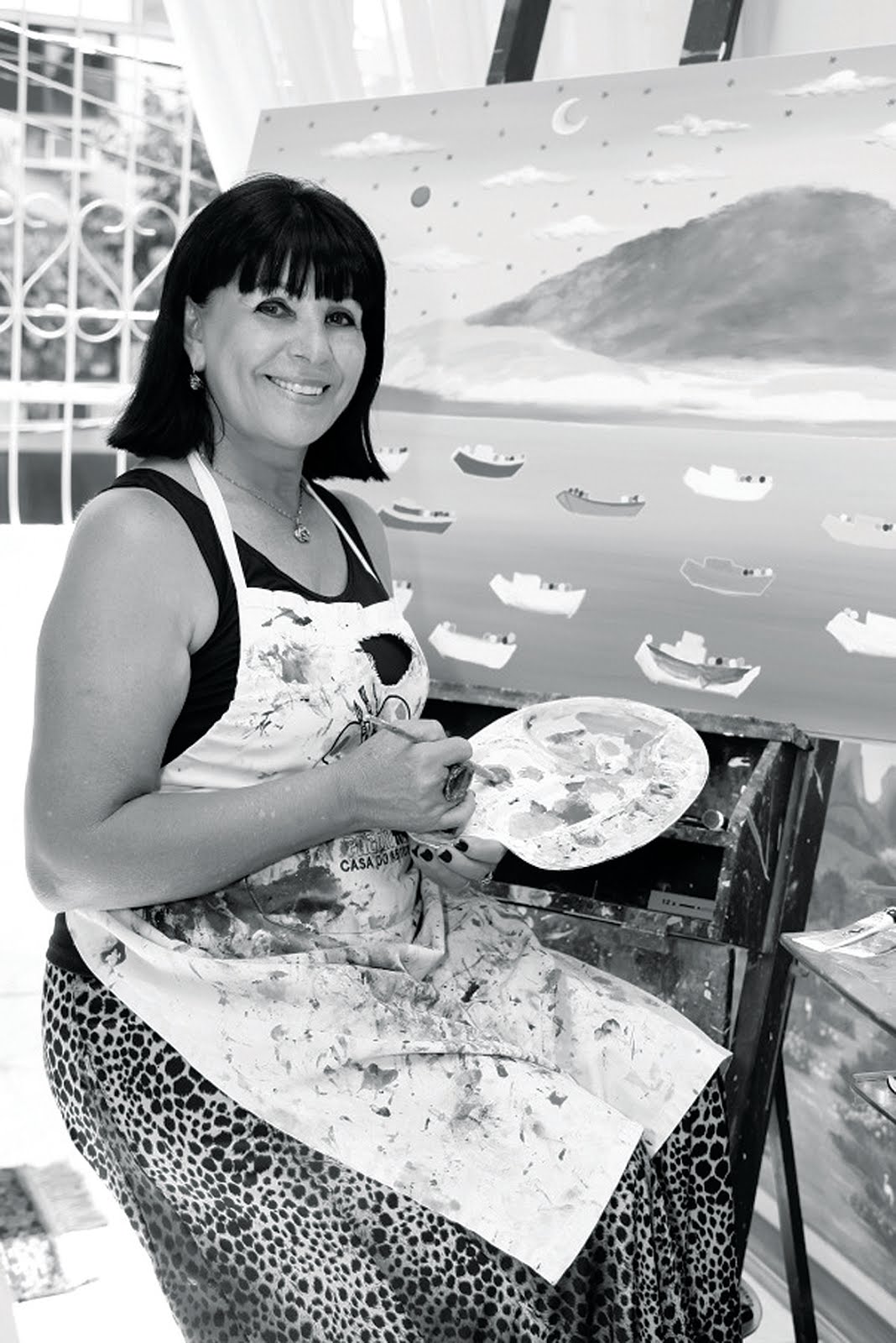 Ângela Gomes - Artista Naif Capixaba - ES - 2014