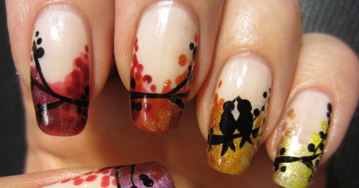 Ida Pie: Free Hand Nail Art - NOTW