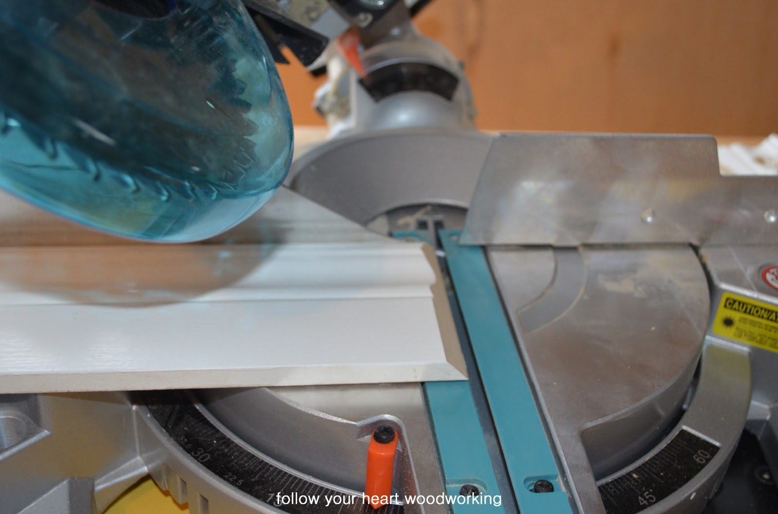 follow your heart woodworking: How to Cope Trim Tutorial