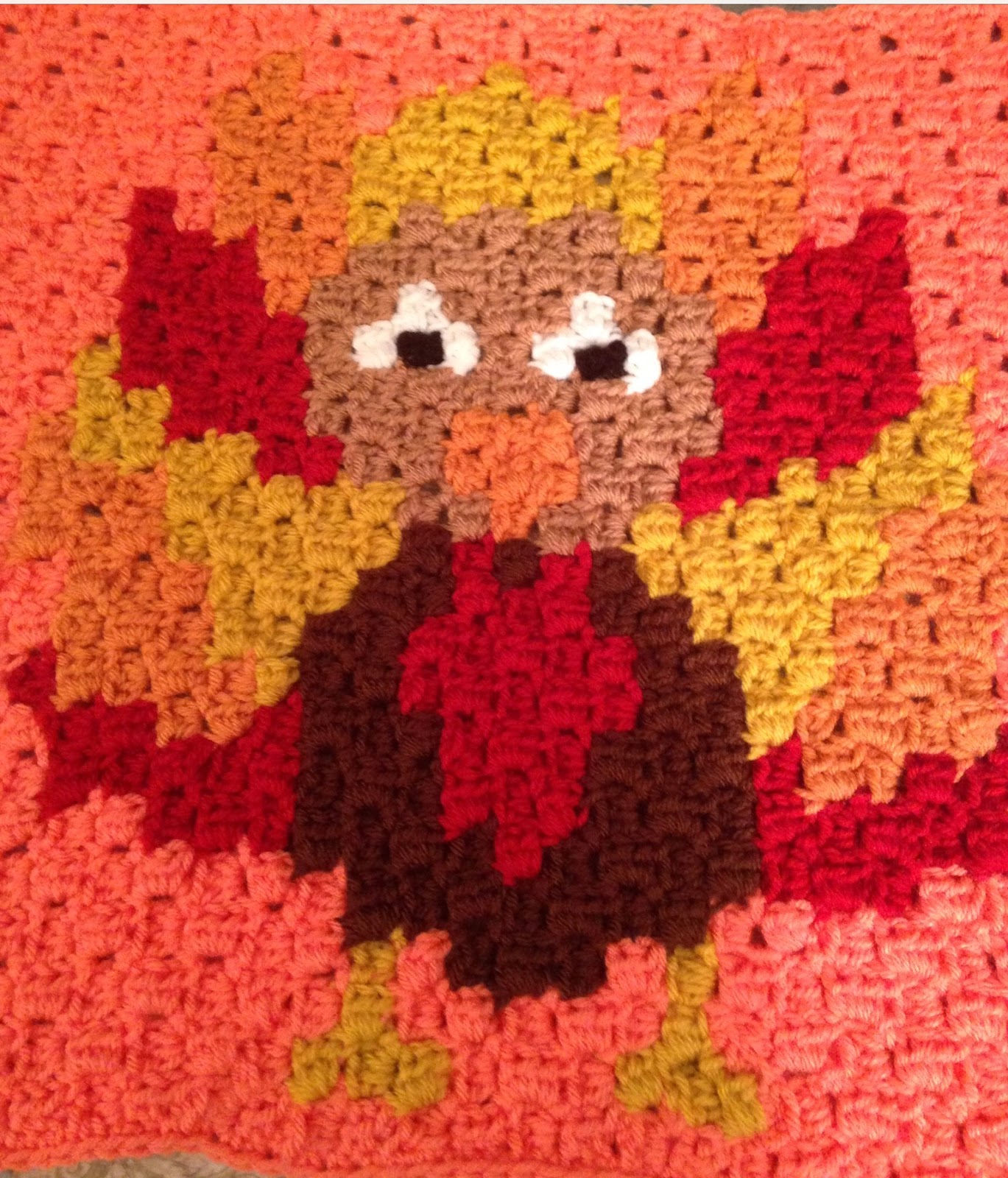 The Perfect Stitch...: Turkey Pixel Graph, November Block...