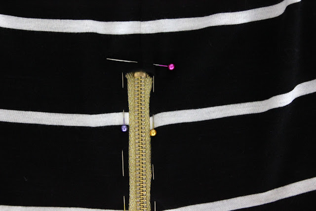 Exposed Zipper Top: a tutorial | Sweet Verbena