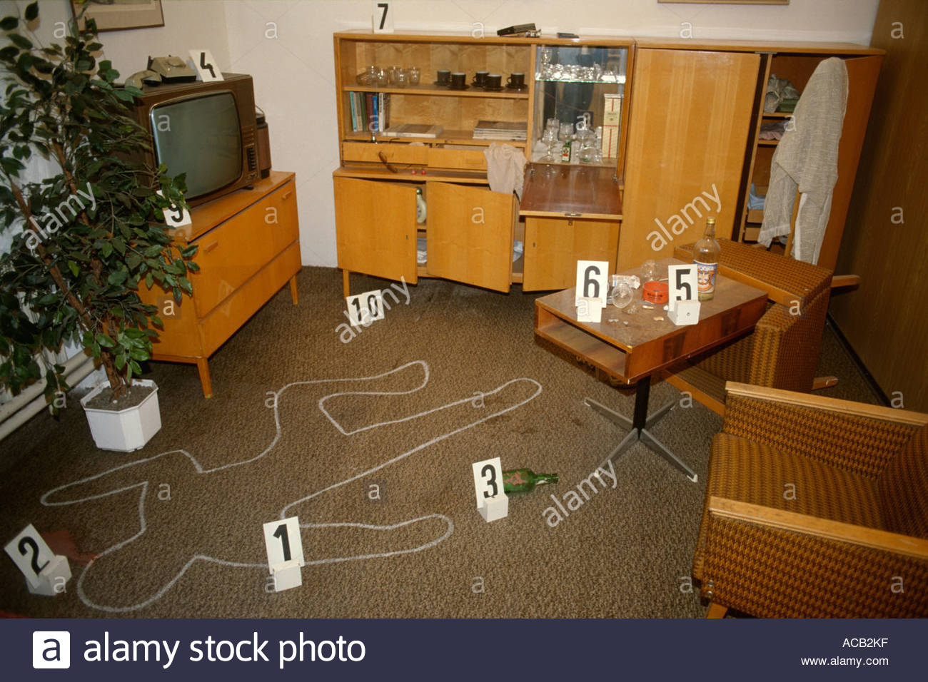 OUR ENGLISH CLASS: Crime scene
