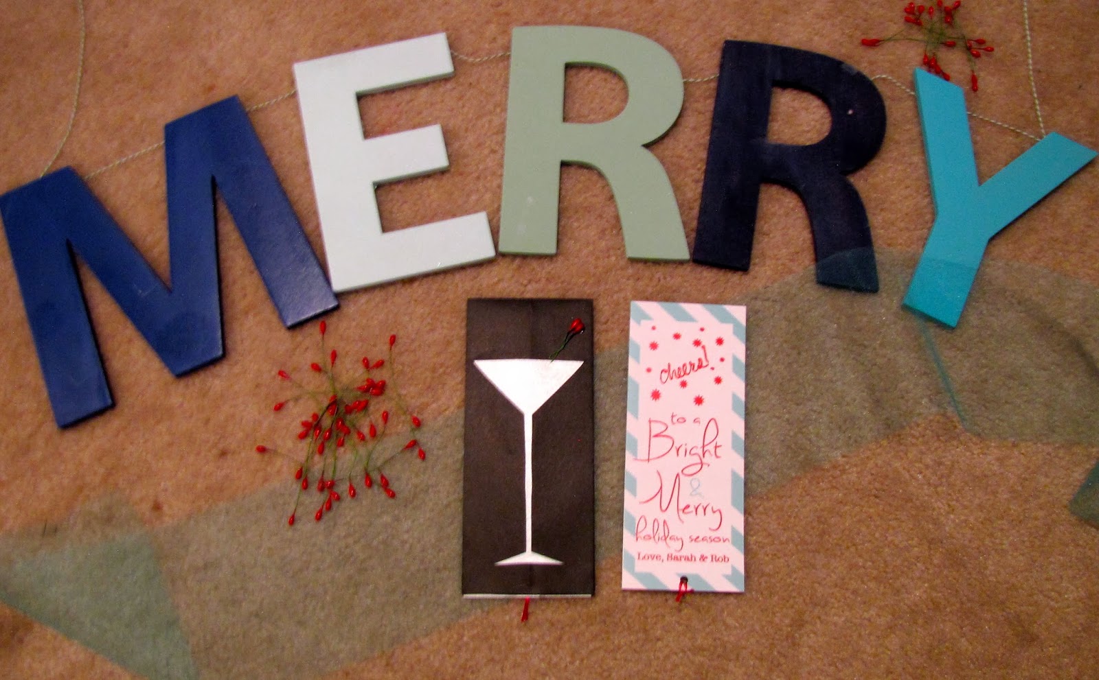 events uncorked: Party DIY {Cheers! Holiday Cards}