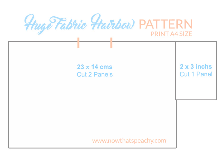 HOW TO Sew a Huge Fabric Hair bow | Beginner Sewing FASHION DIY | Now ...