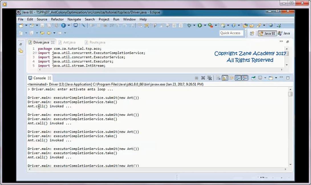 Prototype Project: Ant Colony Optimization (ACO) + JAVA + Traveling ...