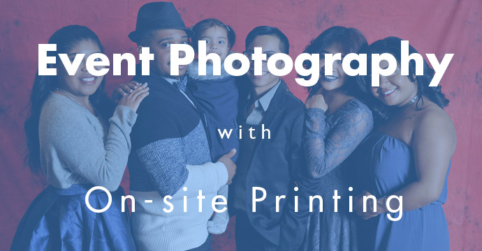 Event Photography with On-Site Printing