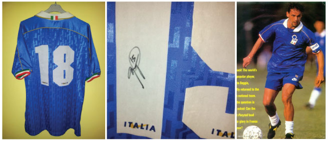 Football teams shirt and kits fan: Font Italy 1995 team kits