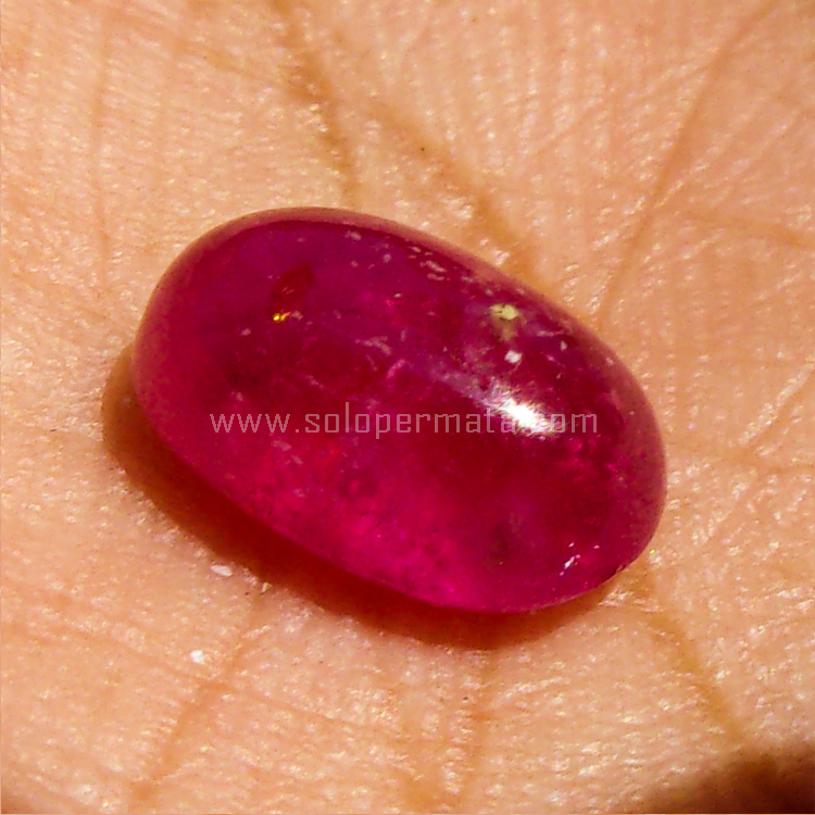 Batu Permata merah Ruby - SP901 | Batu Moldavite | Toko Batu Akik ...