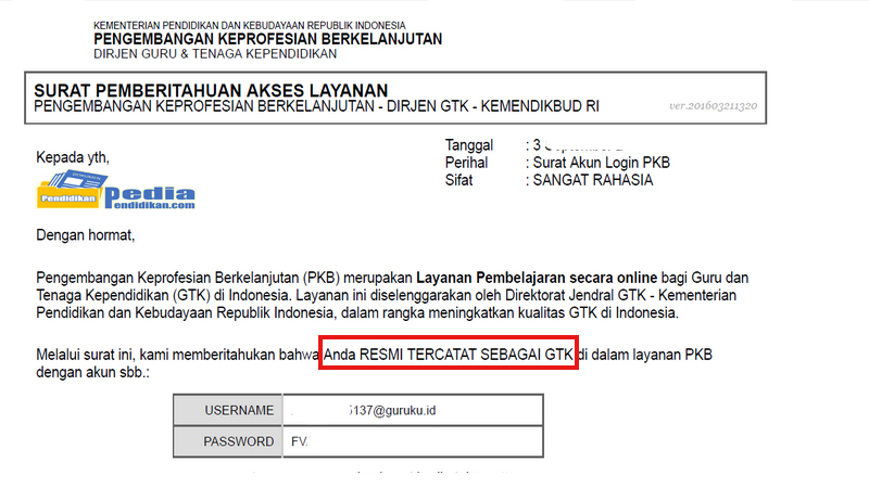 Panduan Registrasi Akun SIMPKB - Pedia Pendidikan