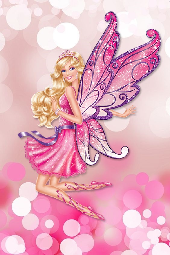 Banderines para Fiesta de Barbie Mariposa, con Números. - Oh my Alfabetos!