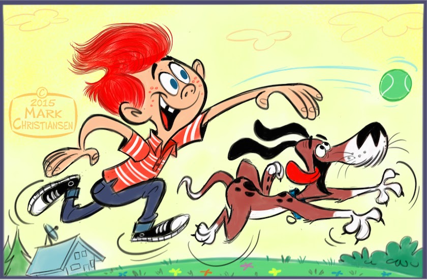 Mark Christiansen's Art and Cartoon Blog: CHARACTER DESIGNS AND CARTOONS!