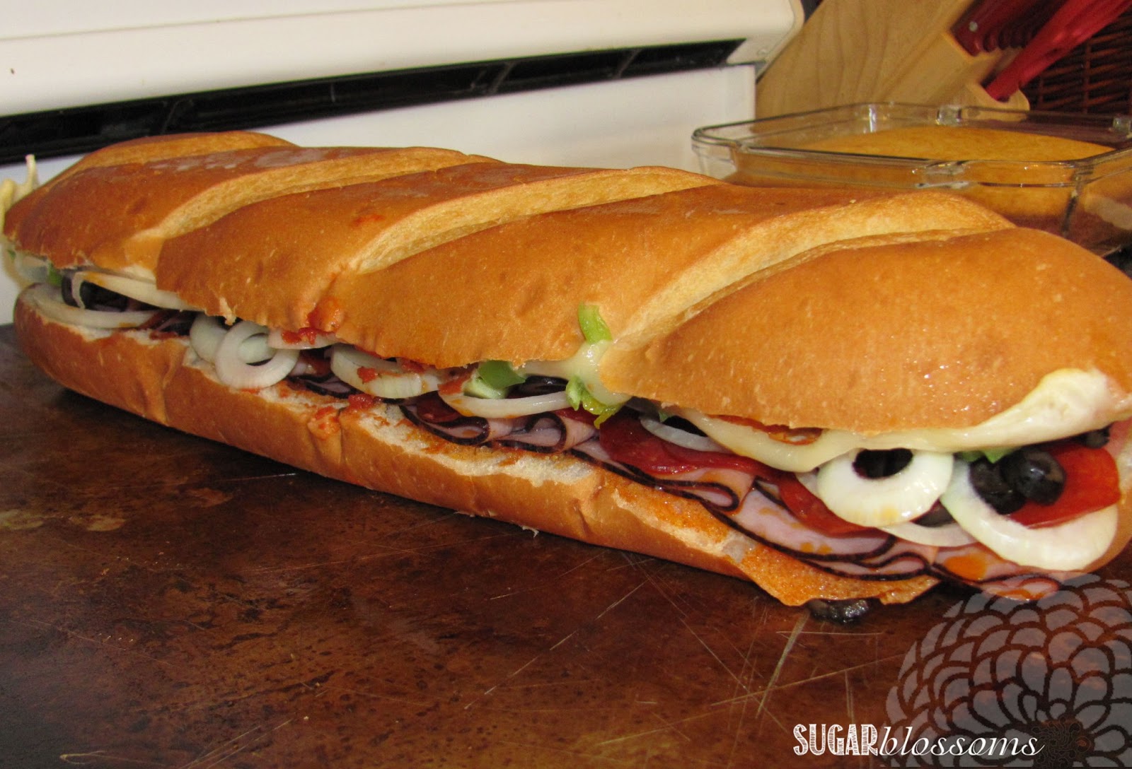 Sweet Sugar Blossoms: Oven Subs Variation: Supreme!