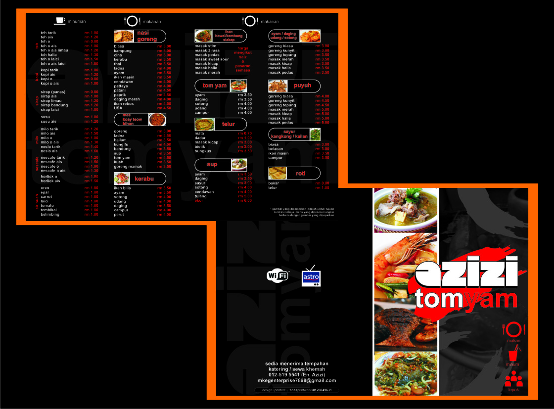 .: contoh-contoh artwork yang telah disiapkan