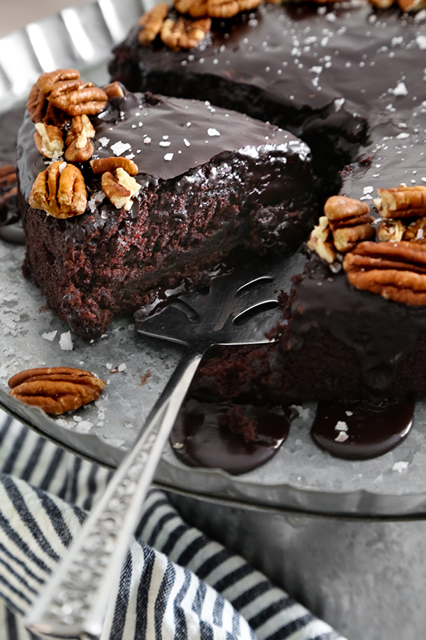 Chocolate Crazy Cake | Sprinkle Bakes