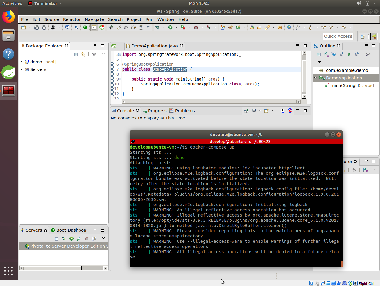 Oracle Soa Java Blog Running Spring Tool Suite And Other Gui Applications From Docker Containers