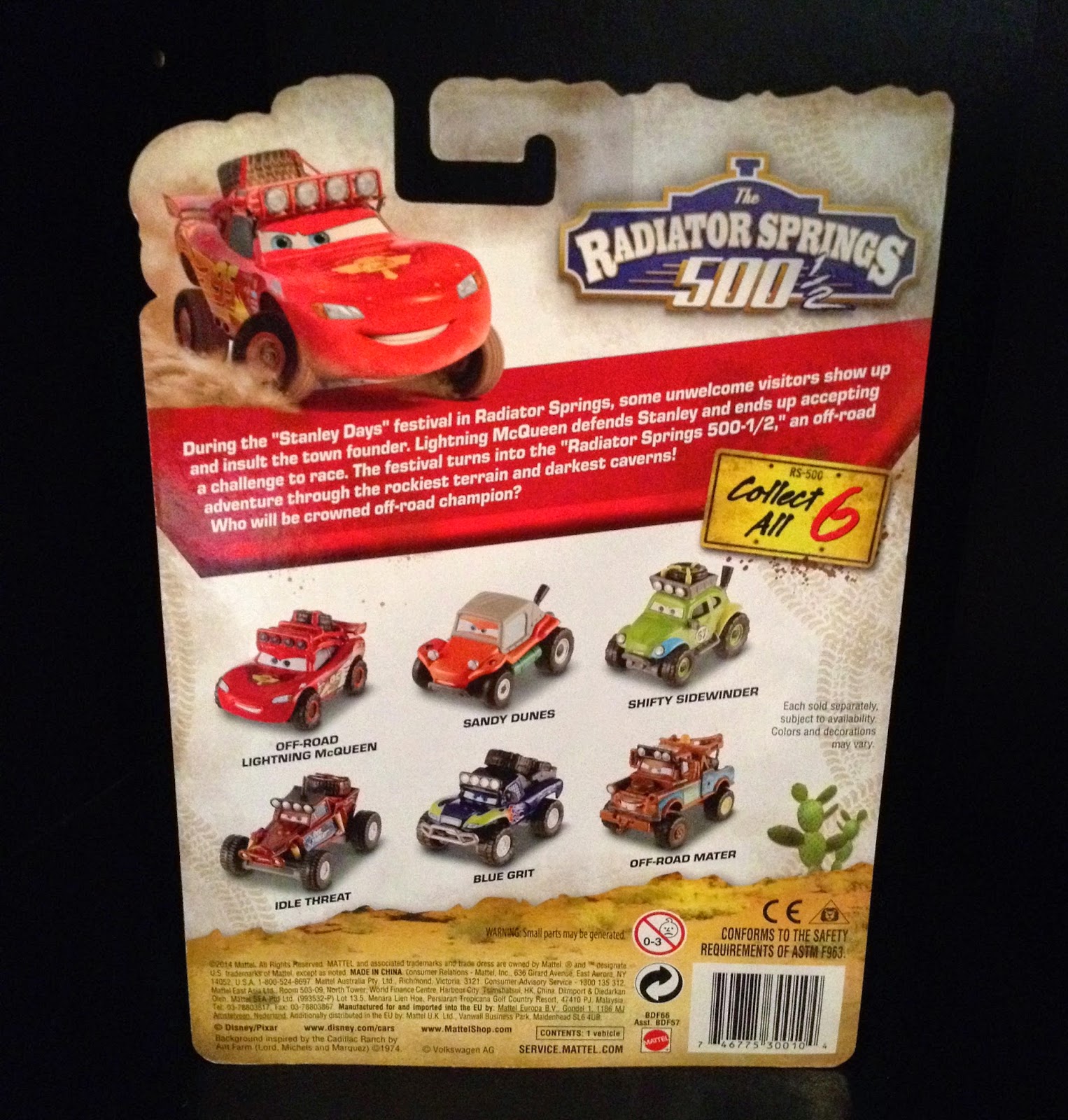 Dan the Pixar Fan: Radiator Springs 500 1/2: Diecast Collection