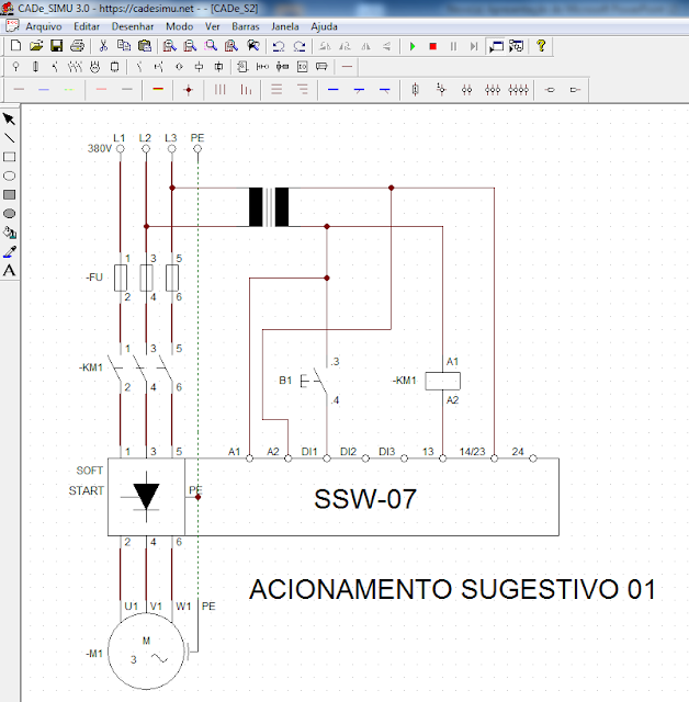 Como ligar um soft starter - Ensinando Elétrica | Dicas e Ensinamentos
